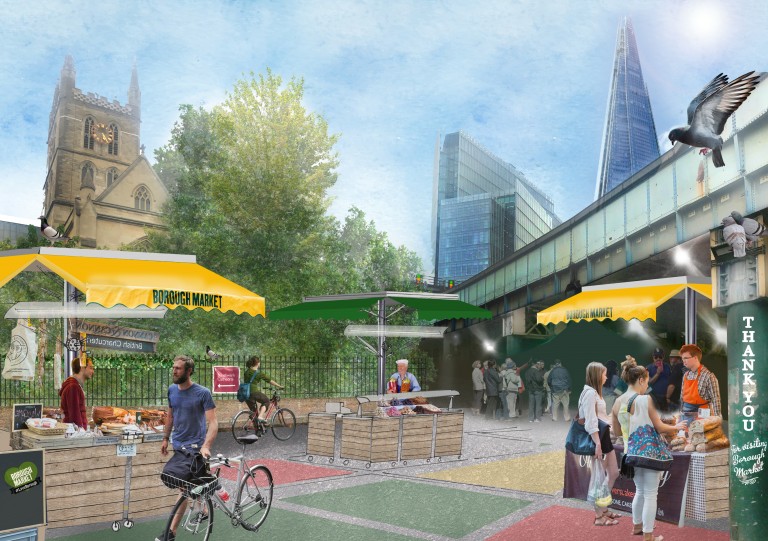 Pop Up Stall Market - Daytime Visual - Neil Tomlinson